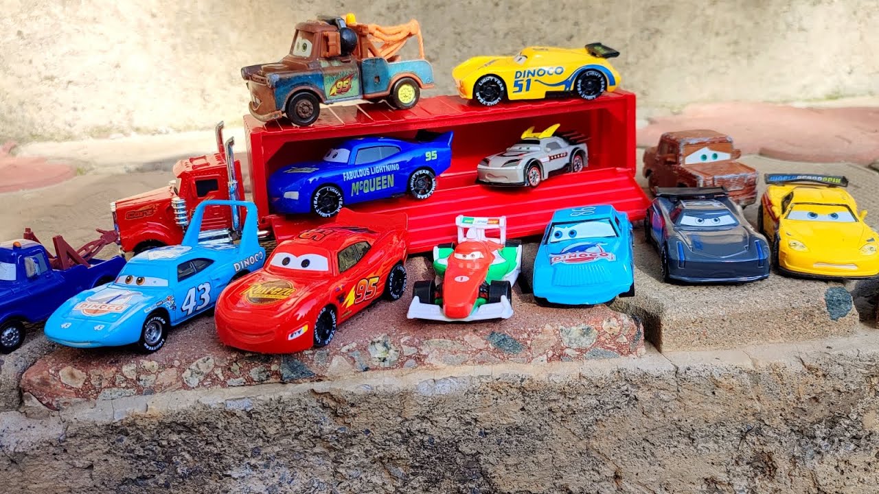 Disney Pixar cars Lightning McQueen,Cruz Ramirez, Jackson Storm,Doc ...