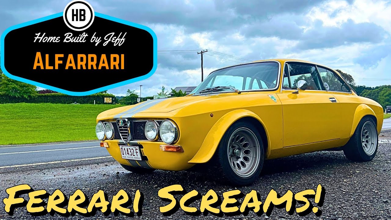 It rips!! - Ferrari engined Alfa 105 Alfarrari build part 223 - YouTube