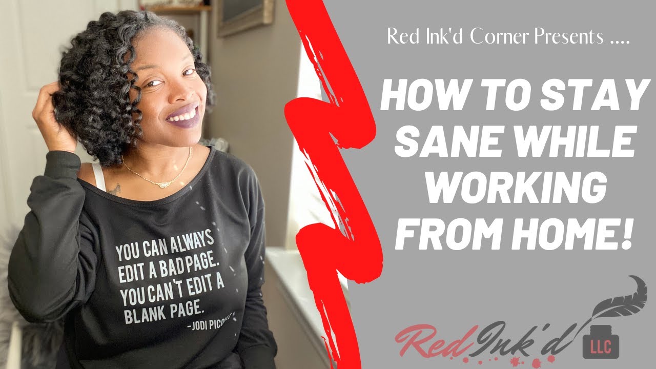 How to Stay Sane while Working from Home (5 tips!) - YouTube