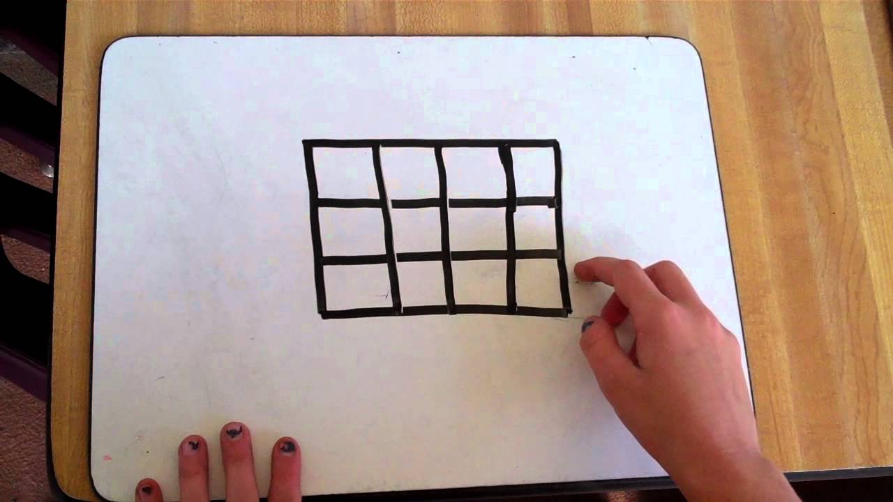 Perimeter of a rectangle on a grid - YouTube