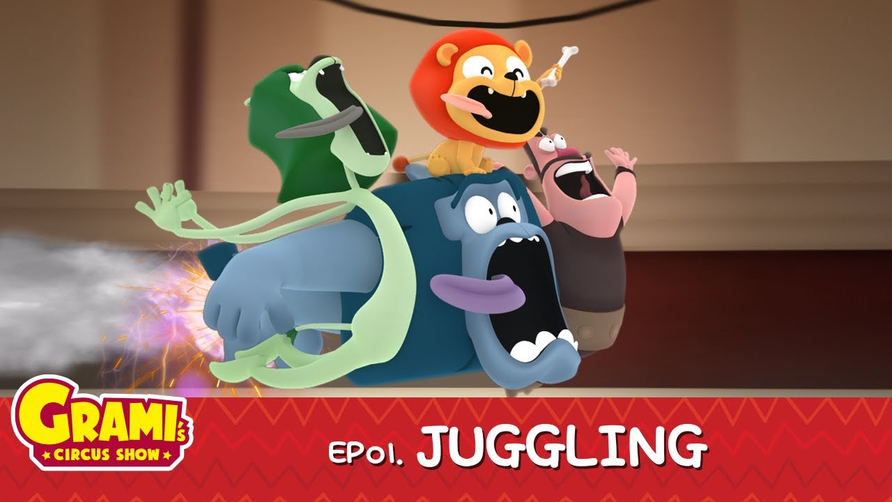 [Grami's circus show] EP 01, Juggling l Full HD l Animation - YouTube
