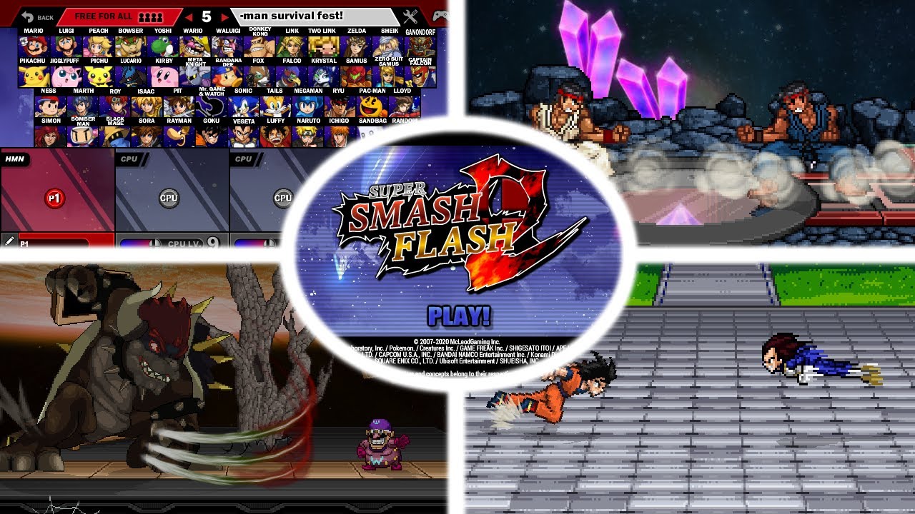 SSF2 Project PS 4 | Gameplay - YouTube