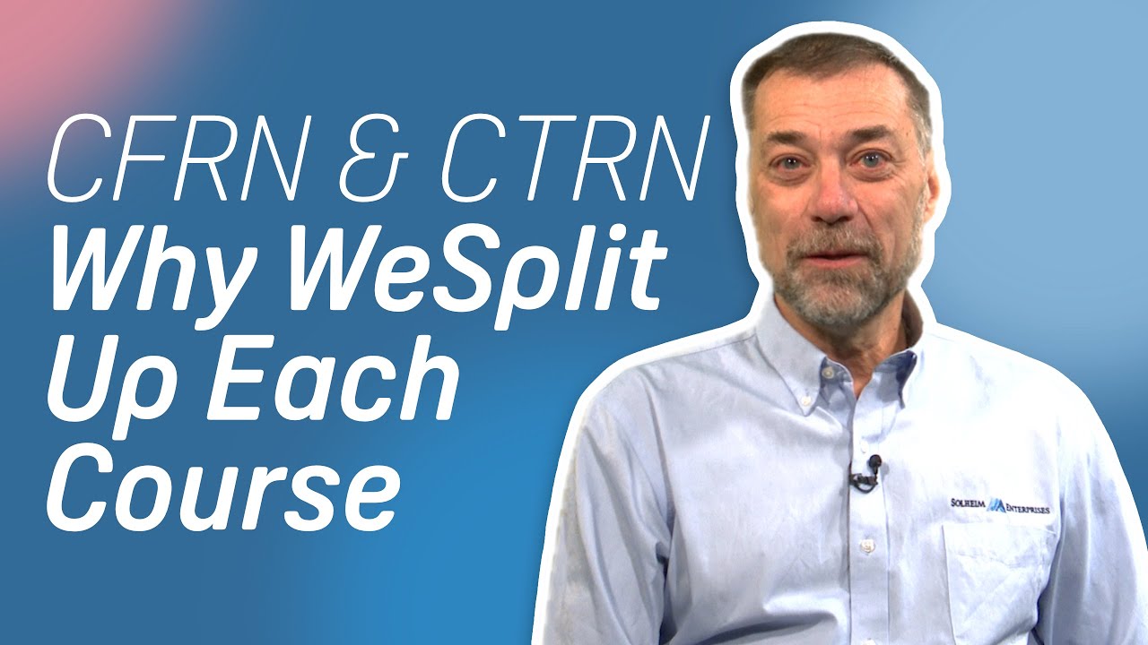 Why Make a CFRN & a CTRN Review Course? - YouTube