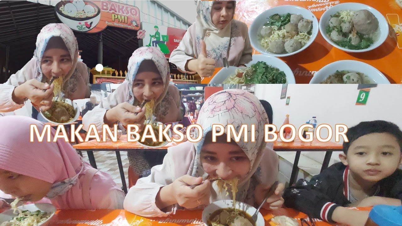 Makan Bakso PMI, Bakso Legend di Bogor - YouTube
