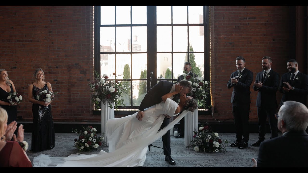 Stunning Wedding with Sweet Vows | Mareshah + Matt | Windows on the ...