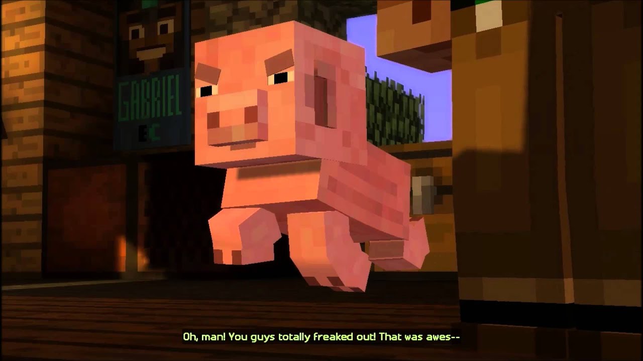 Minecraft STORYMODE - NETHER MANIACS - Ep01 [1] - YouTube