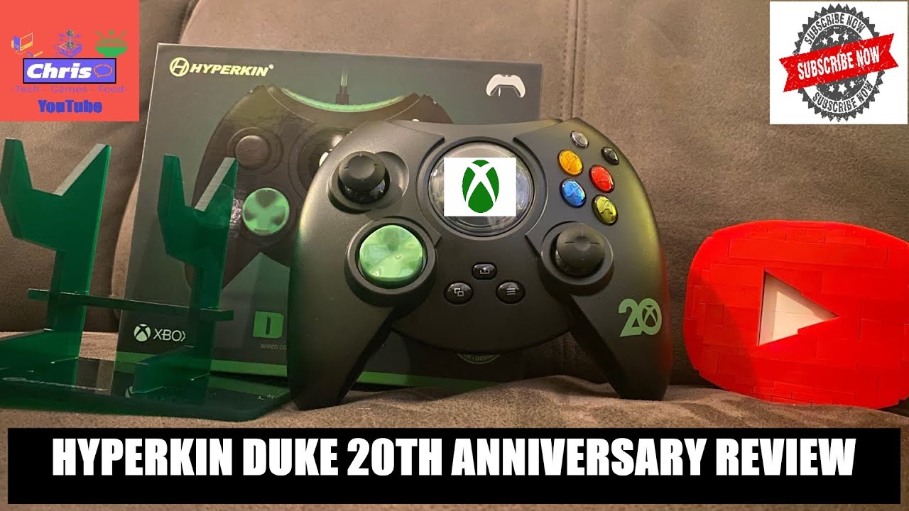 Hyperkin “Duke” Xbox Controller 20th Anniv - Review #xboxaccessories ...