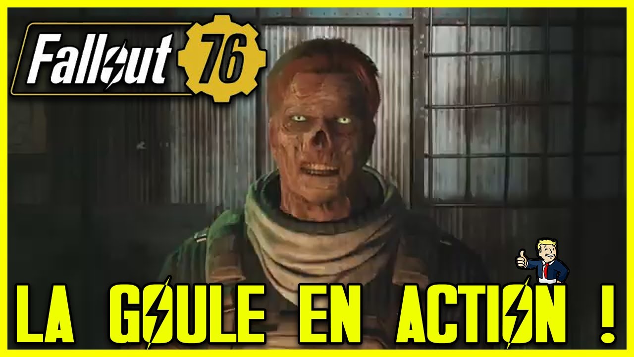 Fallout 76 - BETHESDA RÉVÈLE UN GAMEPLAY DE LA GOULE ! Fallout Day ...