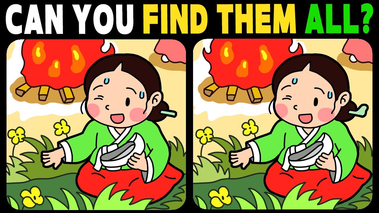 Spot The Difference : Can You Find Them All? Find The Difference 【😀 ...