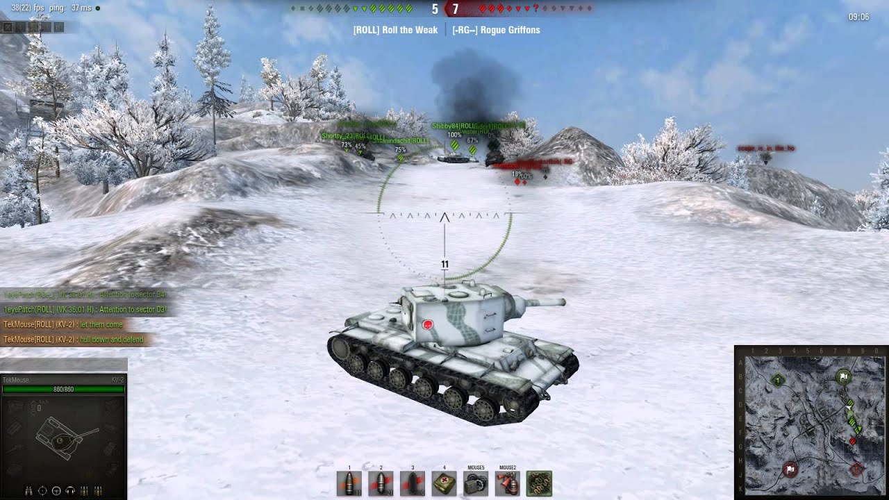 Clan Wars. Tier 6. World Of Tanks - YouTube