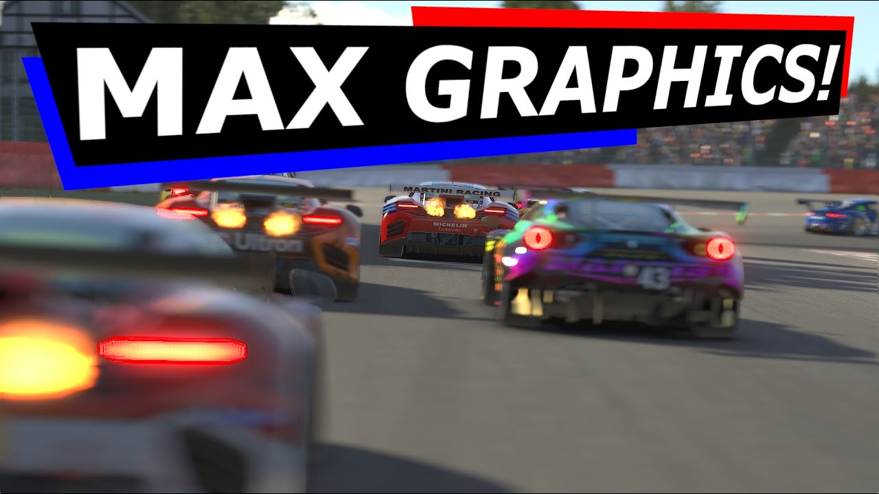 iRacing Max Settings Circuit de Spa-Francorchamps 41 GT3s on Triples ...