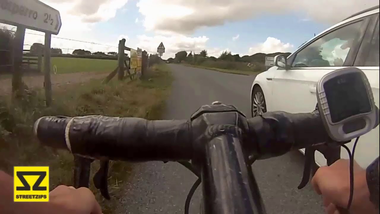 Cycling Closest Overtake Ever? 4 Near Misses in 10 Miles! Maniac ...