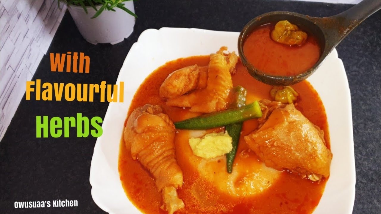 Tastiest & Perfect Ghana Chicken Light Soup|How To Cook Best Chicken ...