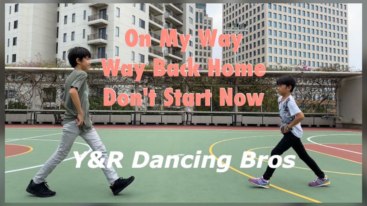 On My Way/Way Back Home/Don't Start Now/dance by Y&R Dancing Bros - YouTube