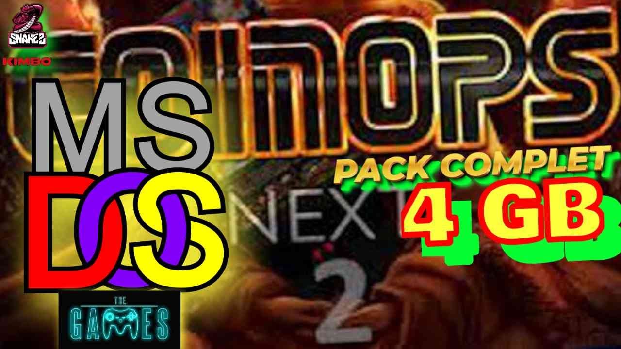 ⚠️COINOPS FULL PACK MS-DOS GAMES | 4GB | ⚠️ Complet et gratuit / PACK COMPLET JEUX MS-DOS ...