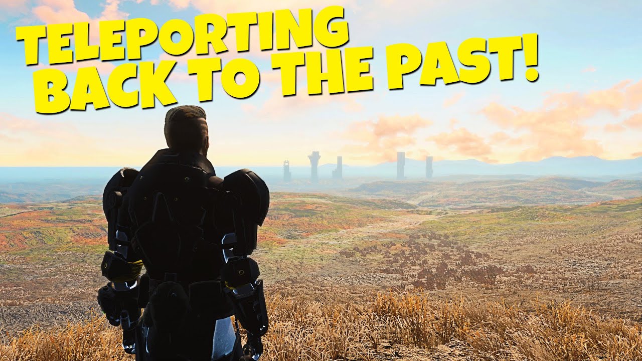 Fallout 4 - Teleporting Back To The Past! (Prewar Settlements ...