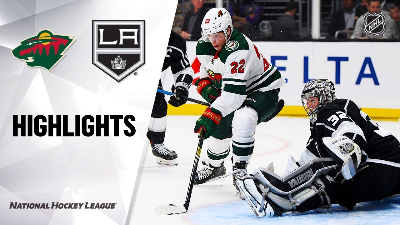 NHL Highlights | Wild @ Kings 11/12/19 - YouTube