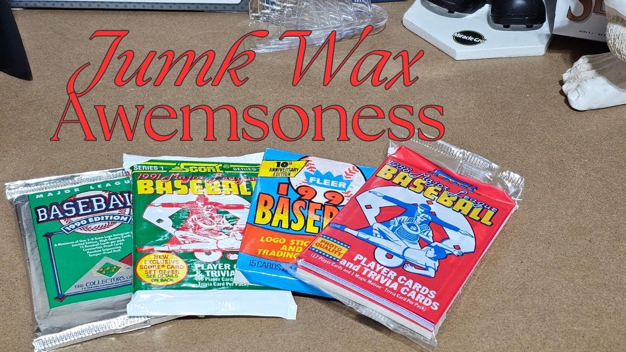 Got some Junk wax Goodness - YouTube