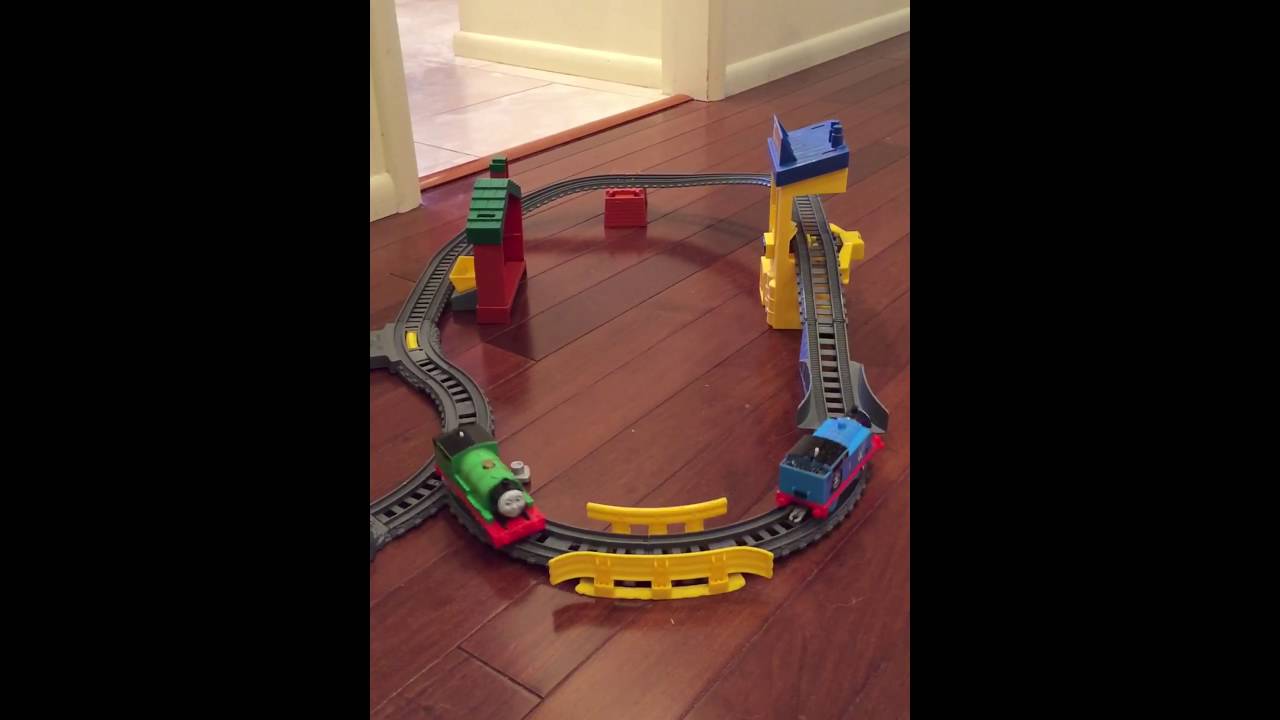 Thomas the Train goes round and round - YouTube