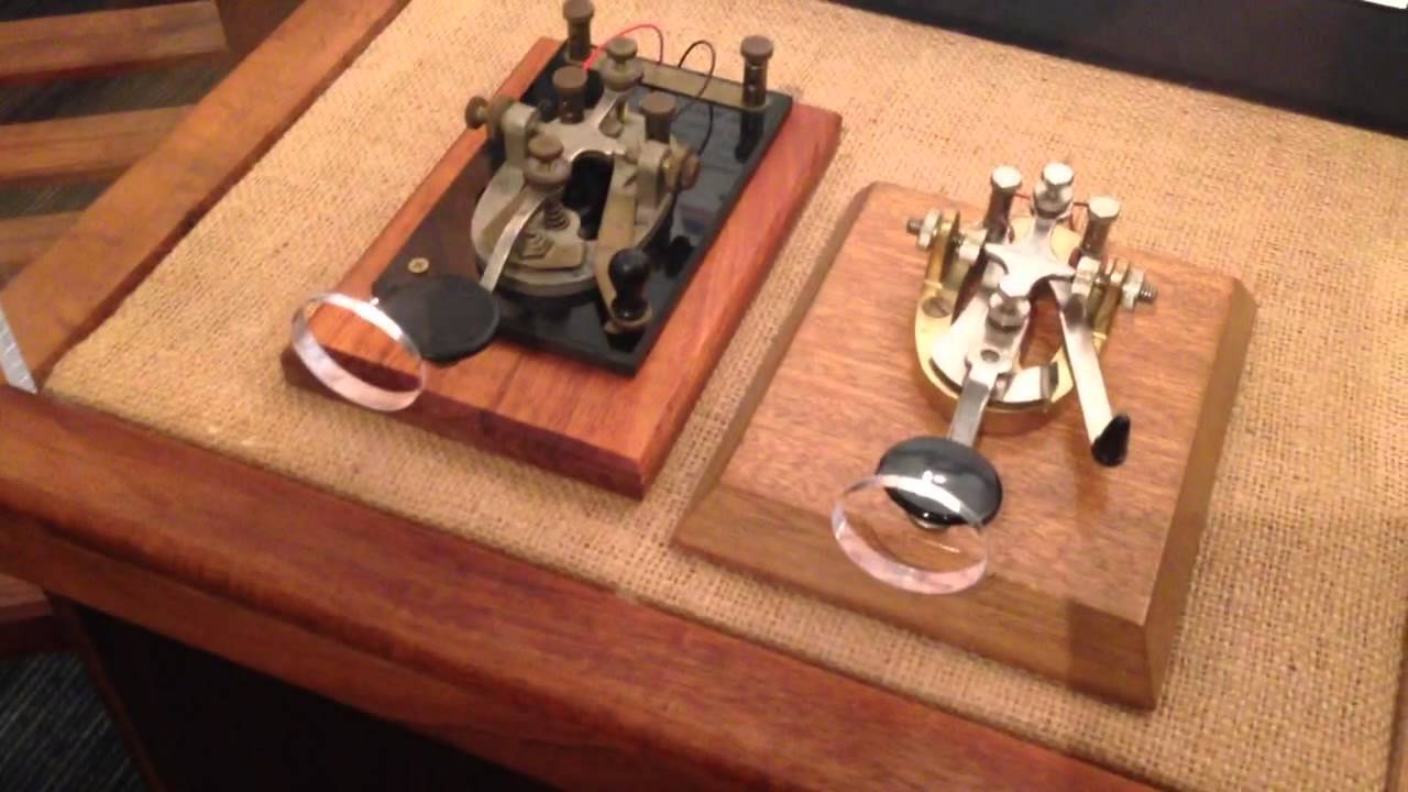 Telegraph Keys exhibit at U.S. Army Museum - YouTube