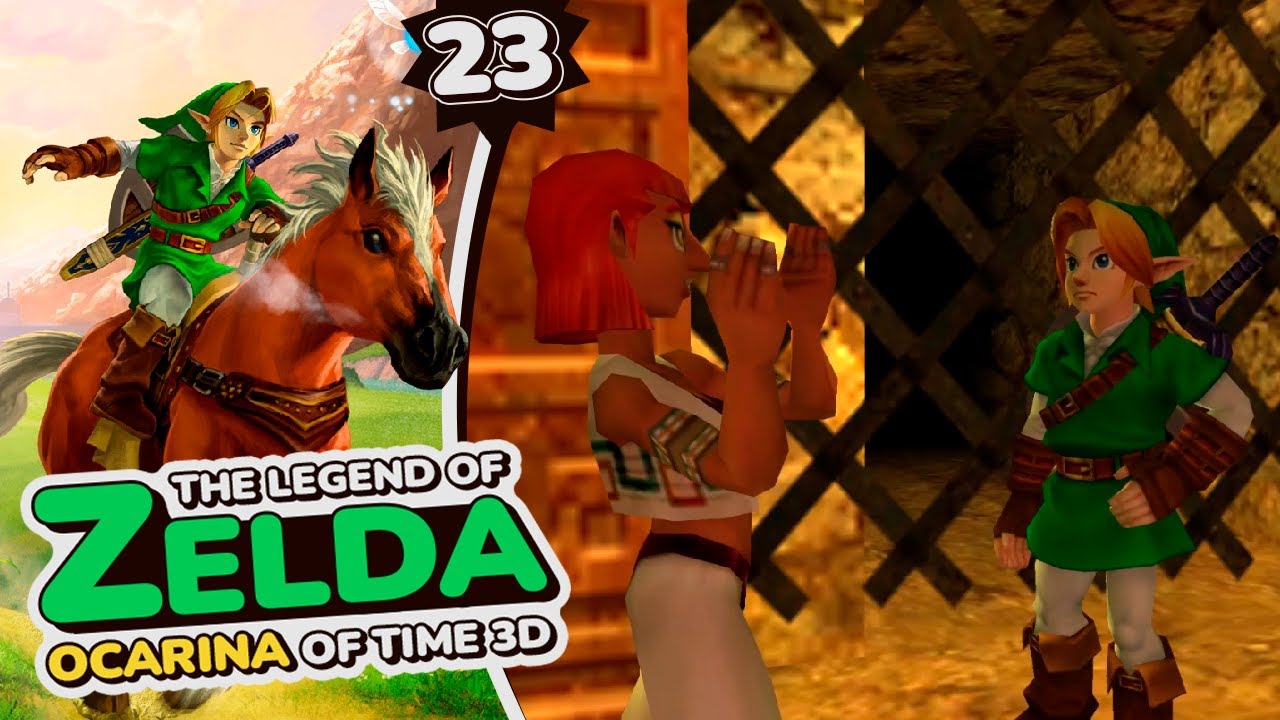 ¡Soy un Gerudo! - 23 - The Legend of Zelda: Ocarina of Time (3DS) - YouTube