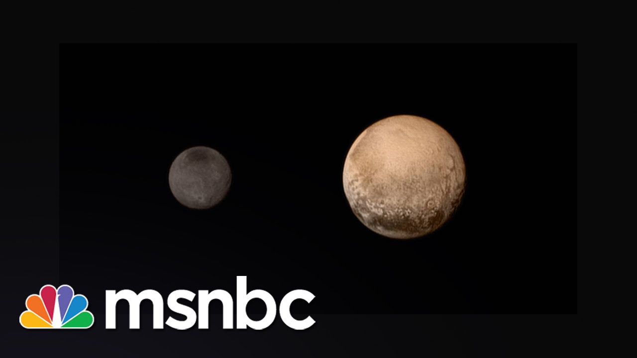 NASA Releases Close-Up Images Of Pluto | msnbc - YouTube