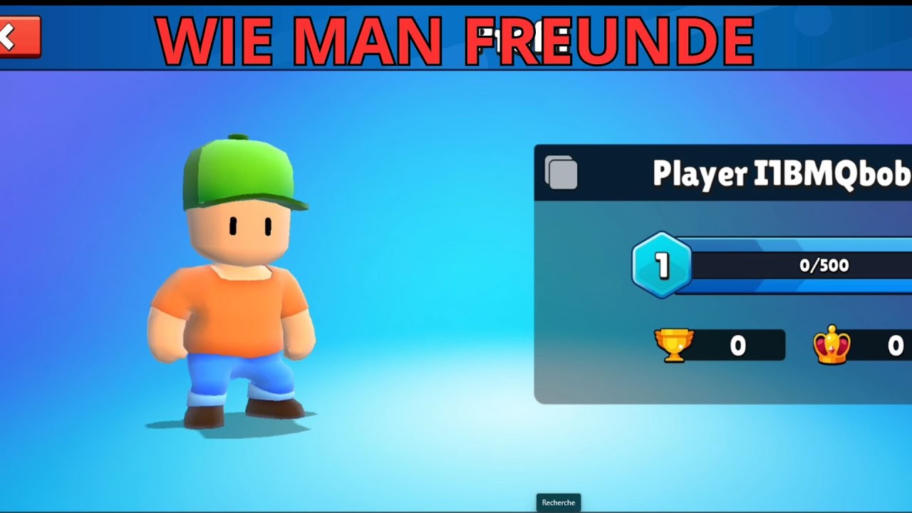 TUTORIAL WIE MAN FREUNDE AUF STUMBLE GUYS HINZUFÜGT, TUTORIAL FÜR ...