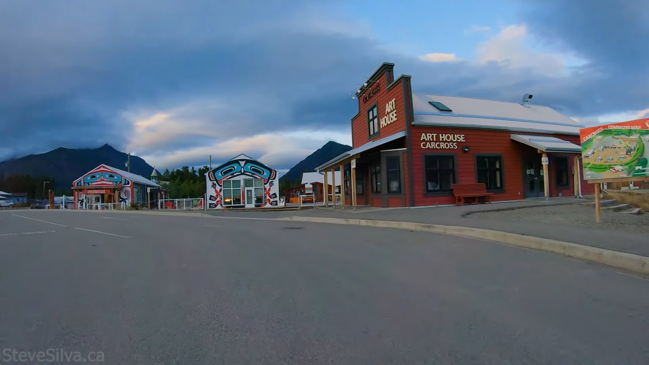 Driving around Carcross, Yukon - YouTube