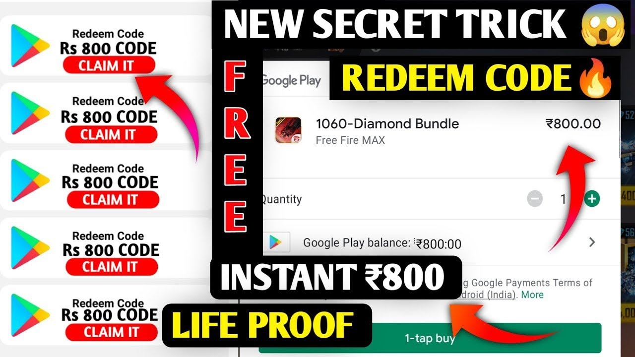 HOW TO GET FREE 800 RUPEES REDEEM CODE OMG LIVE PROOF 100 GOOGLE how-to-get-free-800-rupees-redeem-code-omg-live-proof-100-google