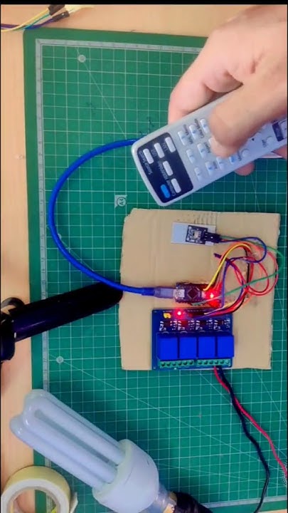 ir receiver module project | ir sensor project using Arduino #amazing #irsensor #project #tech # ...