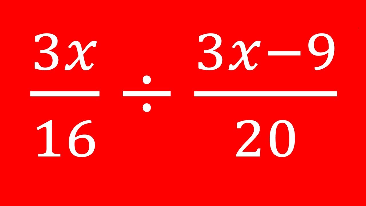 How To Divide Rational Expression YouTube how-to-divide-rational-expression-youtube