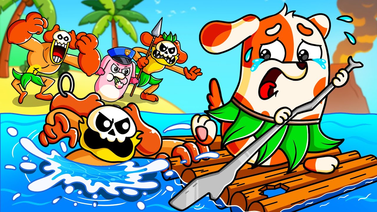 HOO DOO's Summer Vacation: We are LOST on a WILD ISLAND but... NOT BAD ...