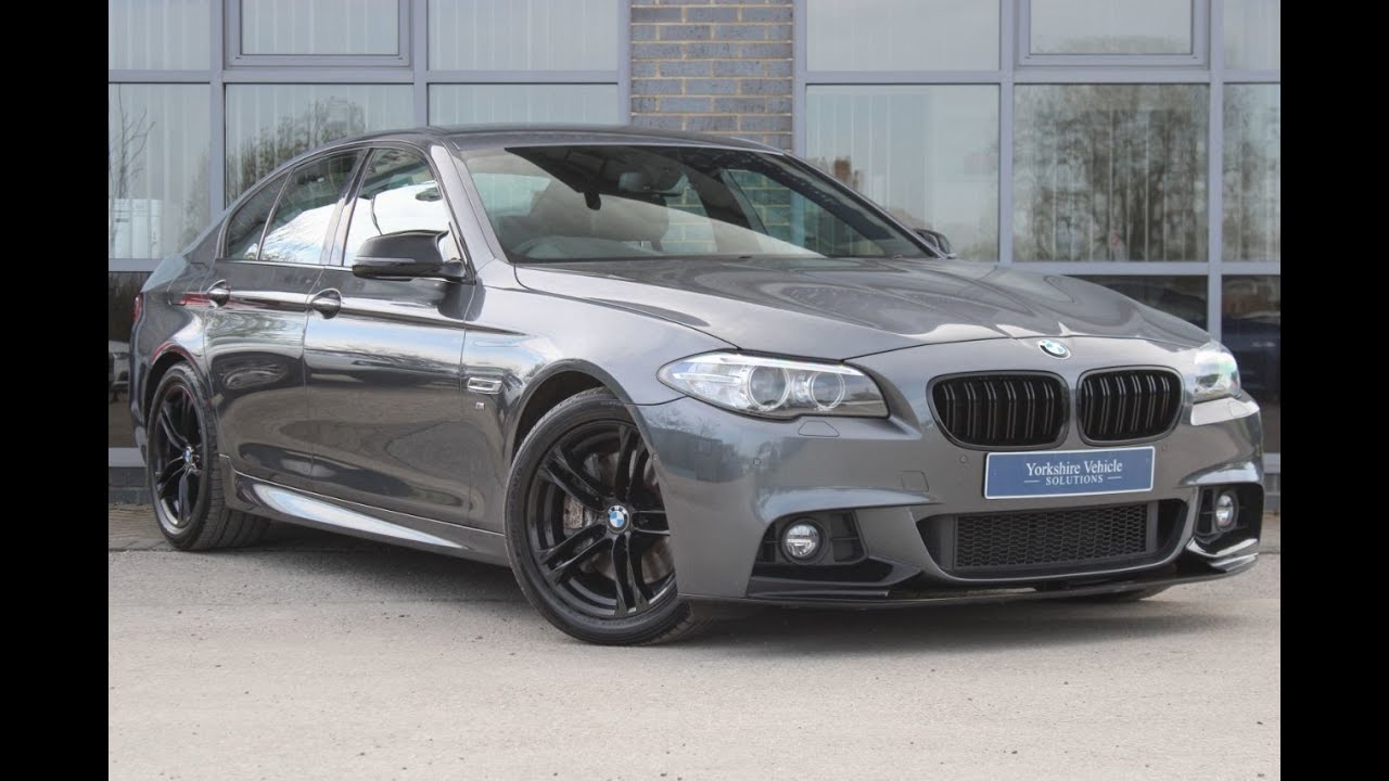 2015 (15) BMW 5 Series 3.0 535d M Sport Auto Euro 6 (s/s) 4dr - YouTube