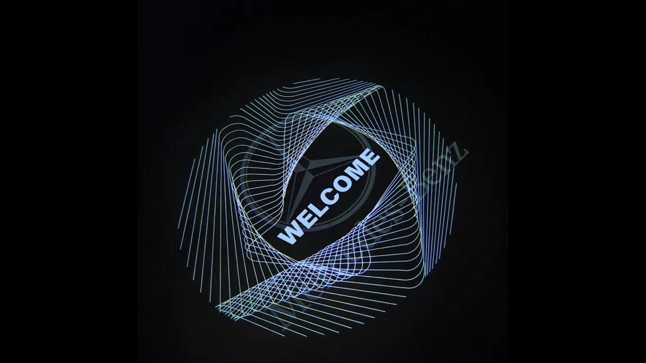Mercedes Benz Dynamic Welcome Lights: High Definition - YouTube