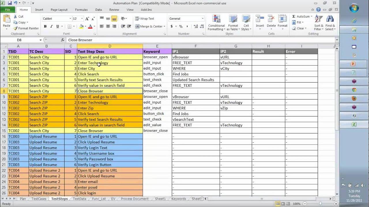 QTP Training Day 14 3 min preview VB Scripting Descriptive Programming Frameworks - YouTube