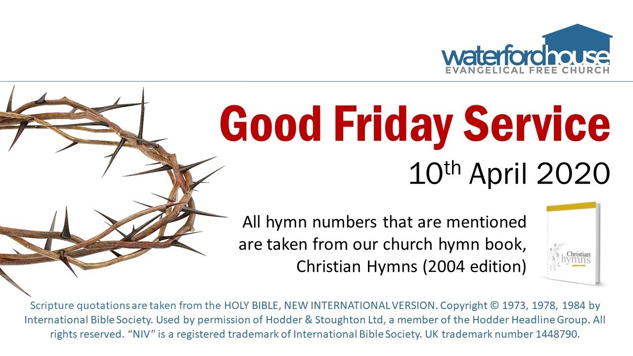Good Friday, 10th April 2020 - YouTube