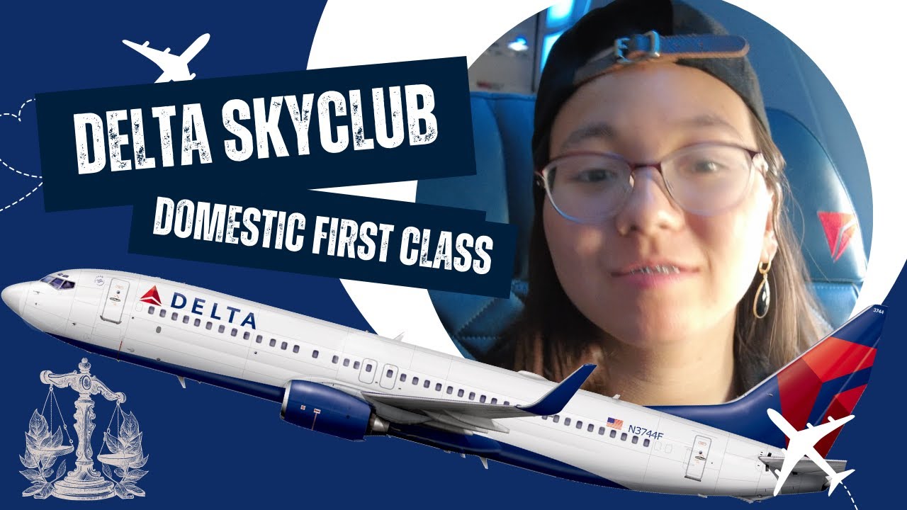 Luxury Travel Uncovered: Inside Delta Skyclub & First-Class Experience ...