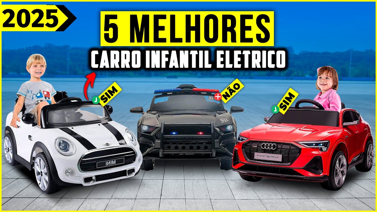 Os 5 Melhores Carro Eletrico Infantil/ Carrinho Eletrico Infantil Em ...