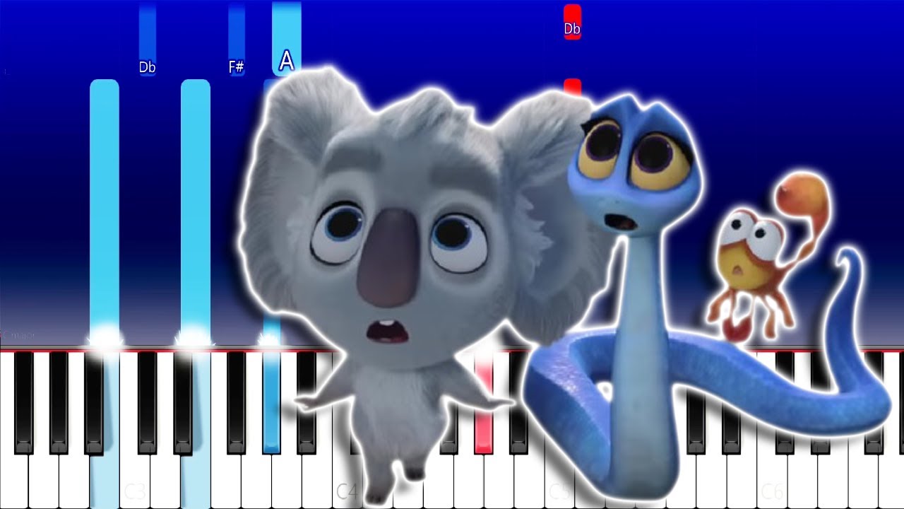 Hello World Back To The Outback Piano Tutorial Youtube