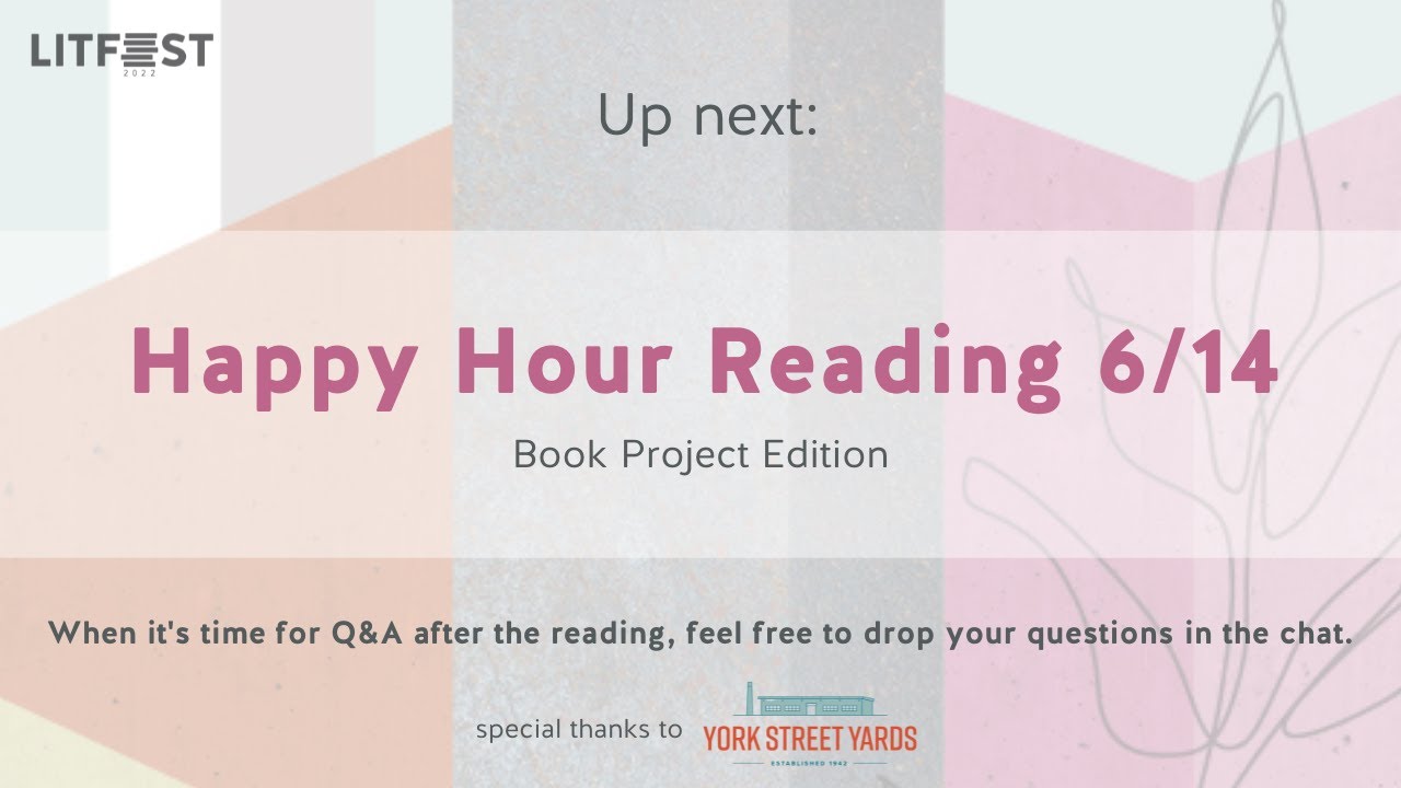 Happy Hour Reading: Book Project Edition - YouTube