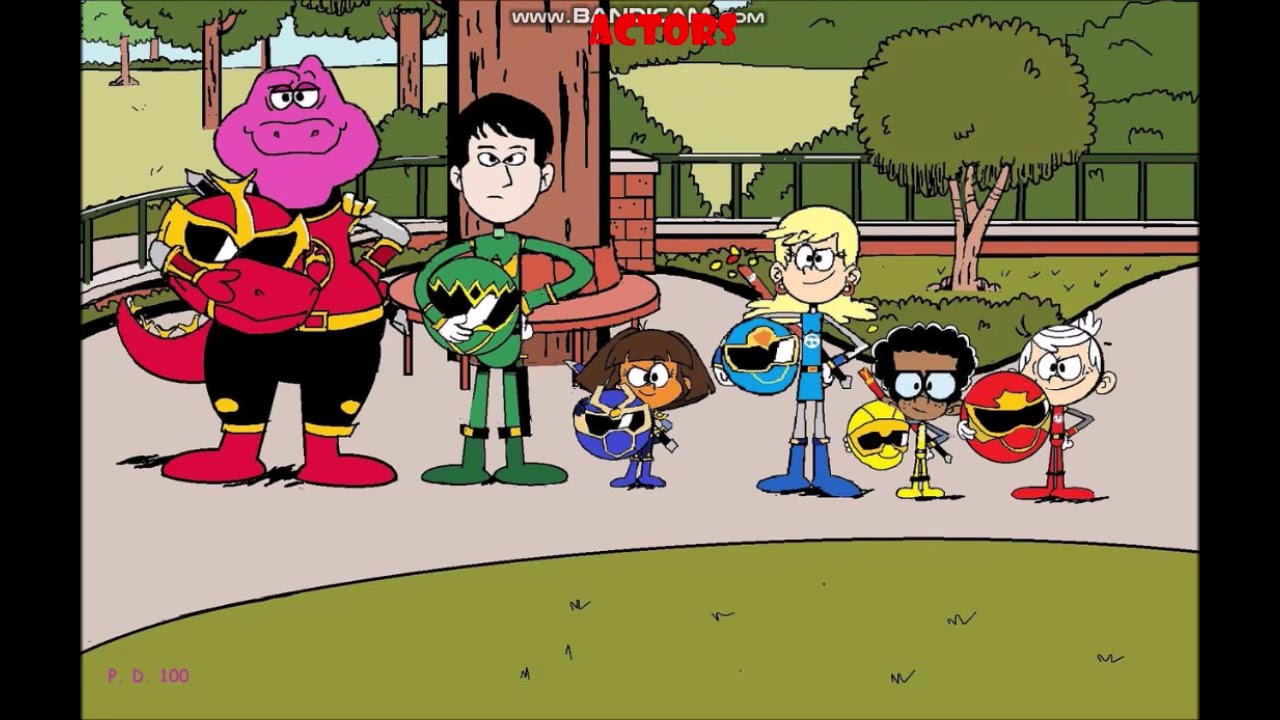 Hrr's Power Rangers Loud House Ninja Storm end credits - YouTube