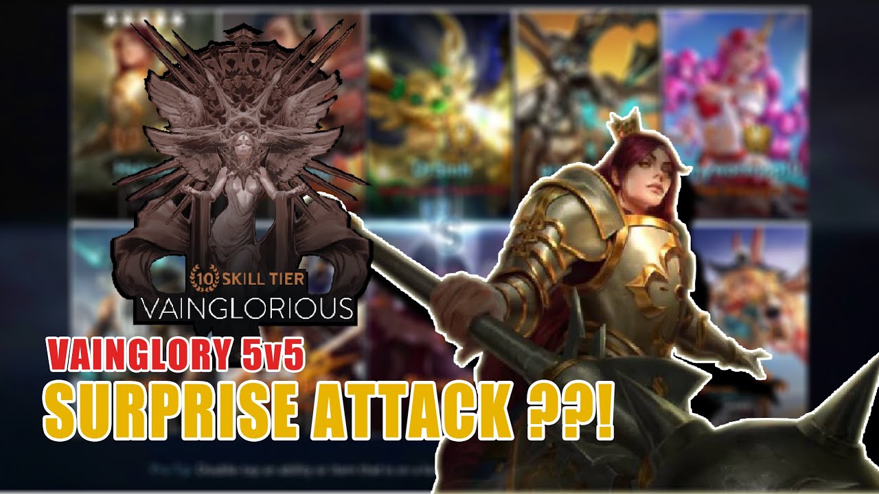 [Vainglory 5v5 Rank] Grace with Suprise Attack ??! Auto Win ?! - YouTube