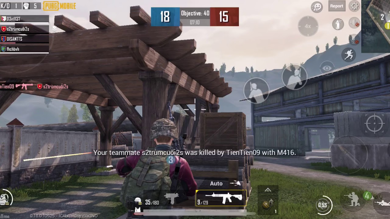 PUBG mobile arcade mode. Intense game - YouTube