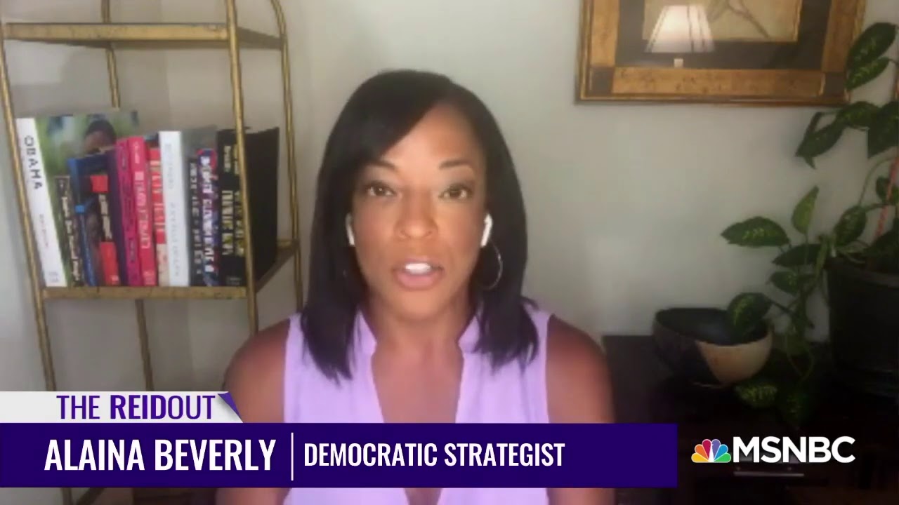 MSNBC The Reid Out- Alaina Beverly on Biden Convention Speech - YouTube