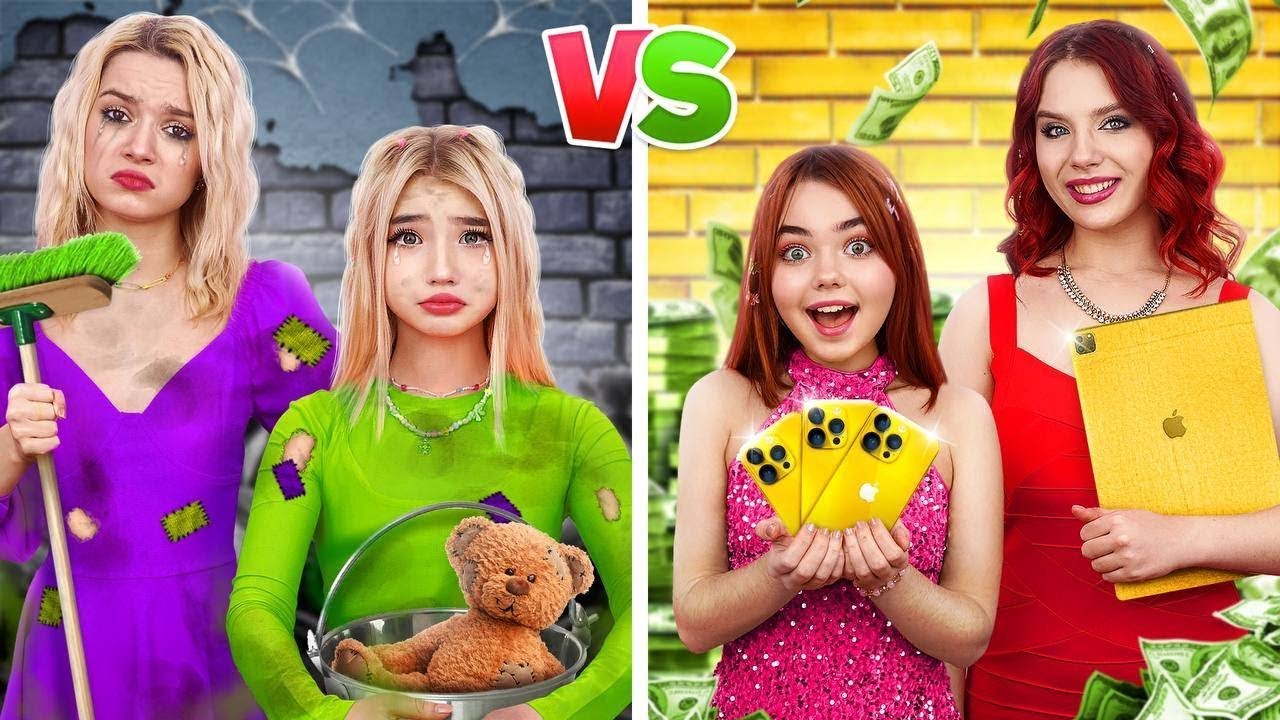 Бедная Мама Vs Богатая Мама Моя Мама Плохой Человек Youtube