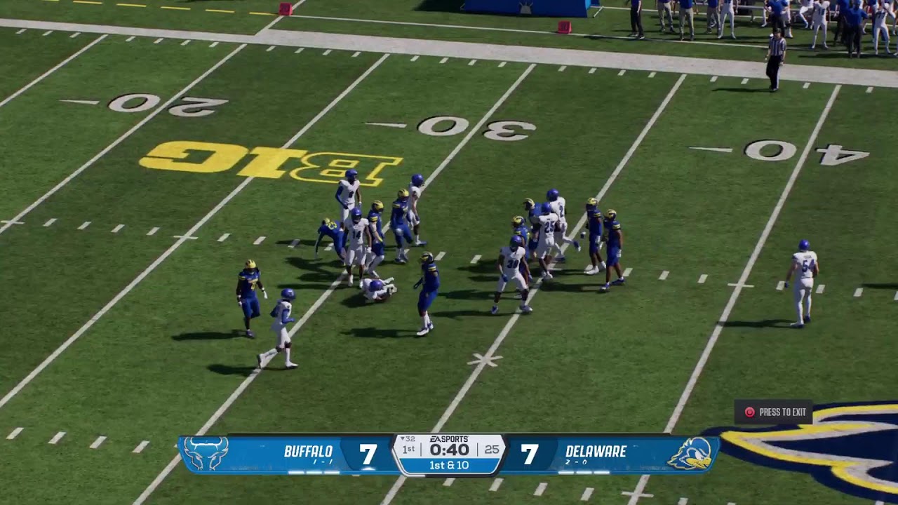 EA CFB 26 - SSF - Delaware Vs Buffalo - Week 3, 2029 (Season 5) - YouTube