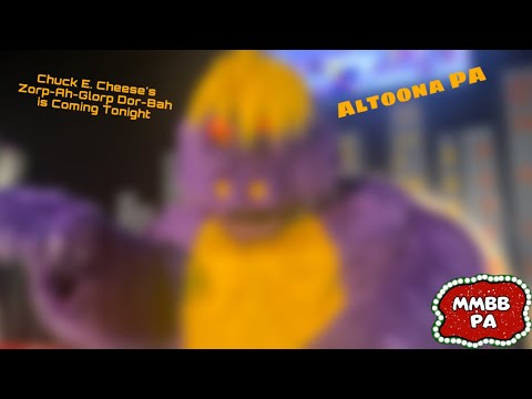 Chuck E. Cheese’s Zorp-Ah-Glorp Dor-Bah is Coming Tonight Altoona PA ...