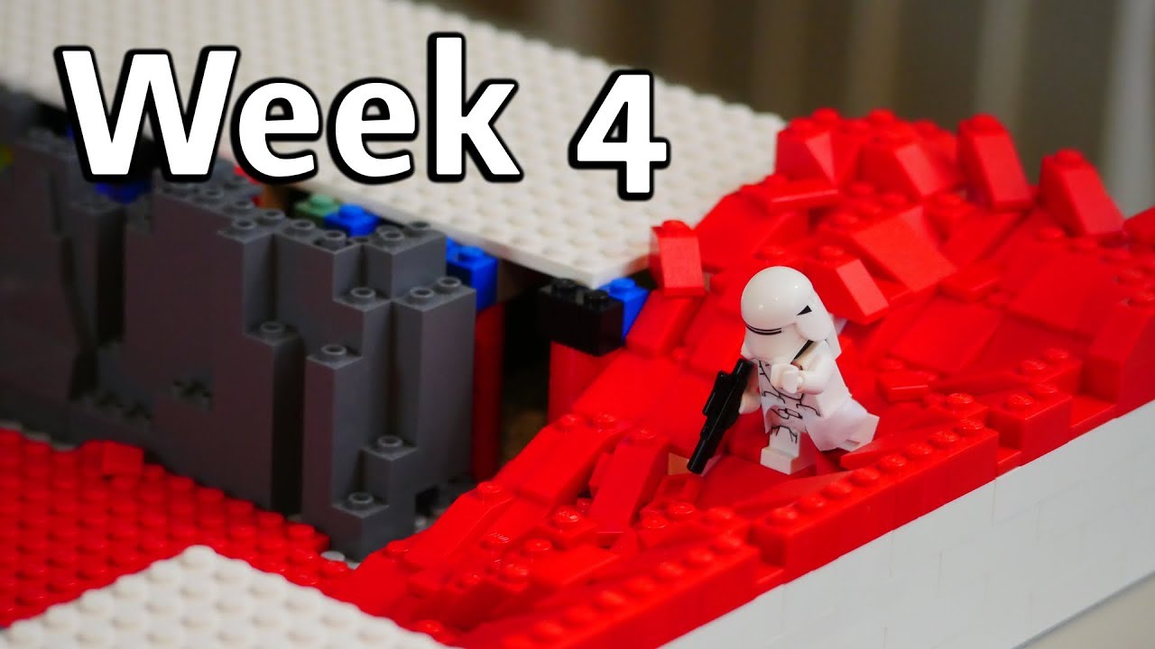 Building 'The Battle of Crait' in LEGO (Battlefront II) | Week 4 ...