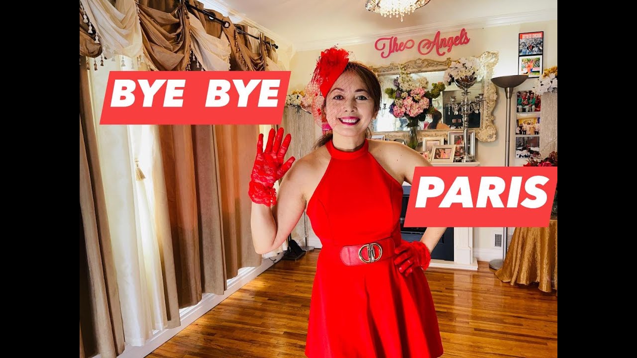 BYE BYE PARIS- Line Dance Demo By Che Che ( The Angels Line Of New Jersey)| Michele Burton - YouTube