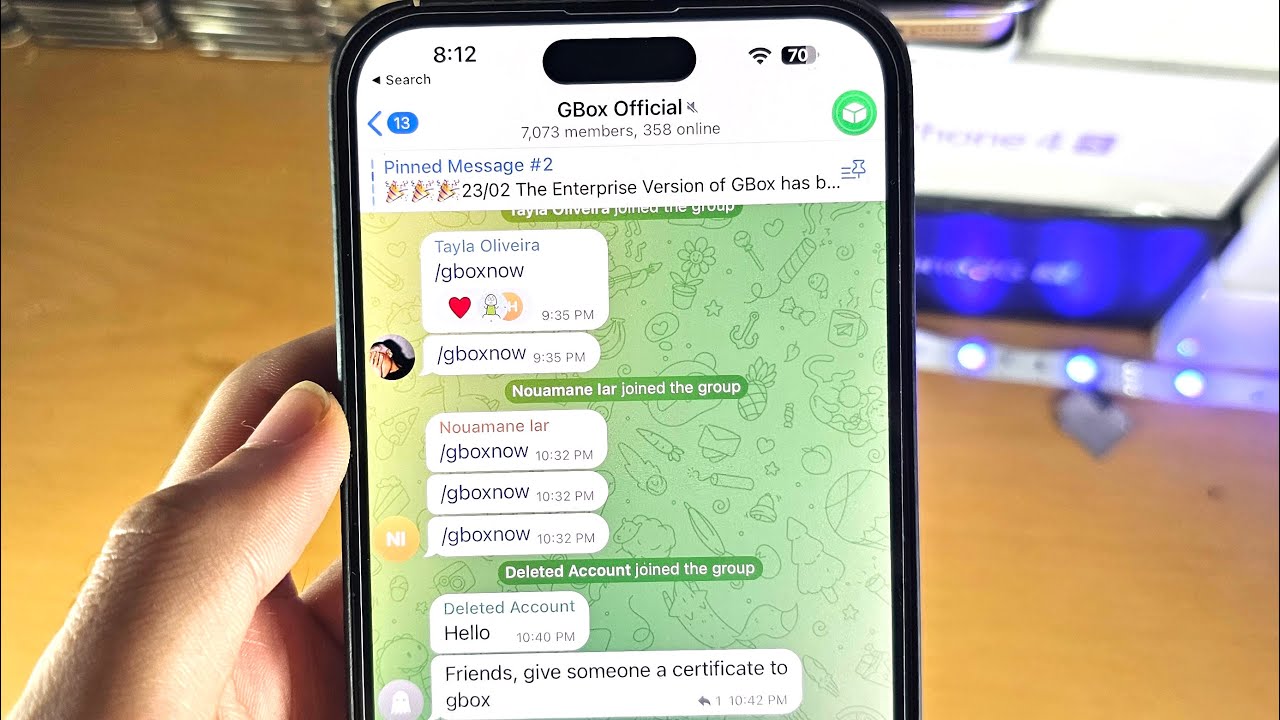 ANY iPhone How To Access Telegram Group! - YouTube